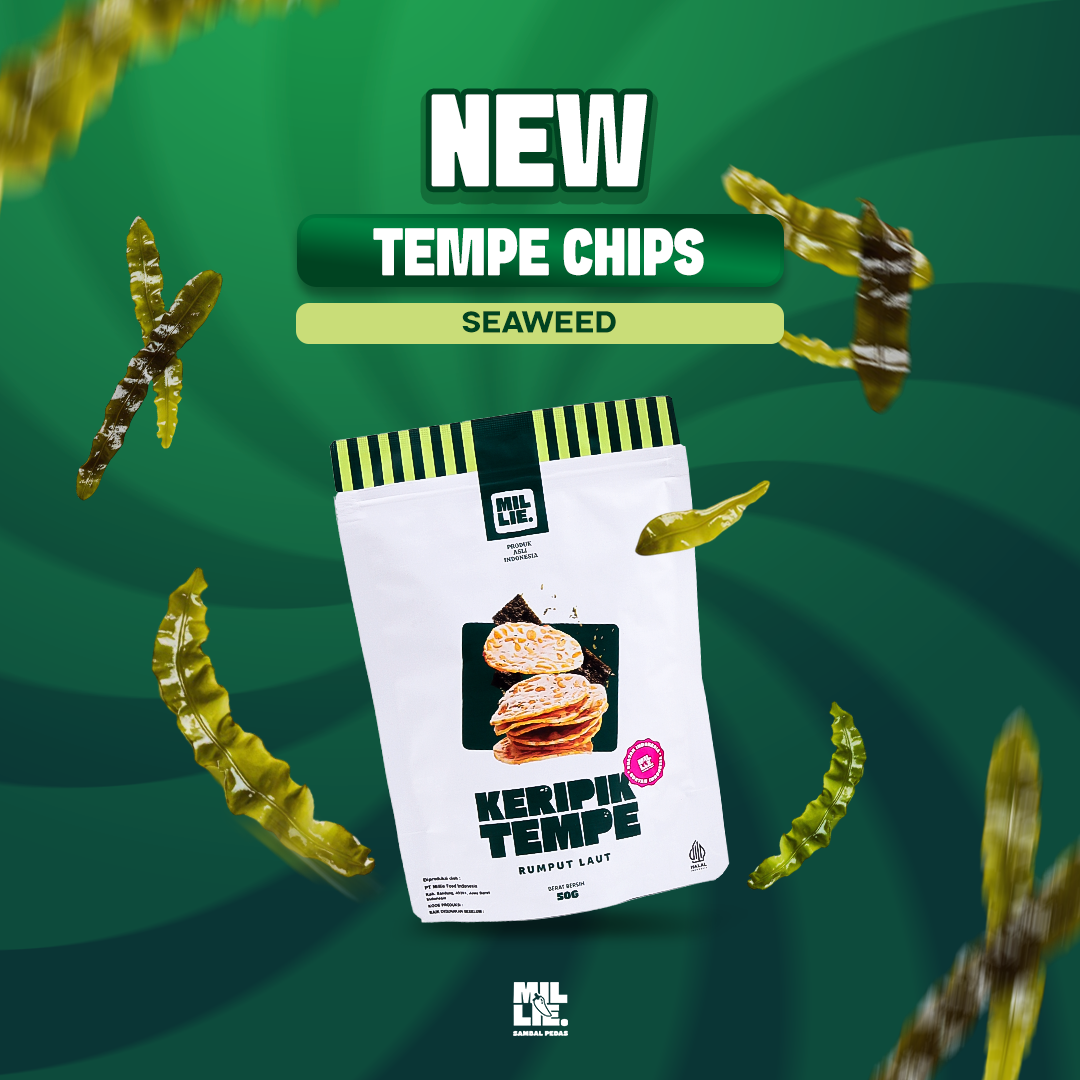 Seaweed Tempeh Chips - Millie Food Indonesia